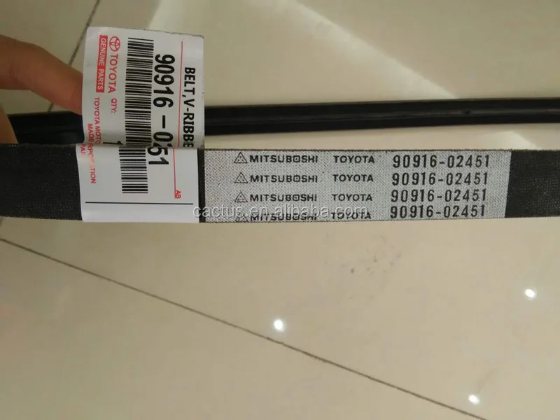 Auto Spare Parts Timing Belt 90916-02451 For Toyota Coaster| Alibaba.com