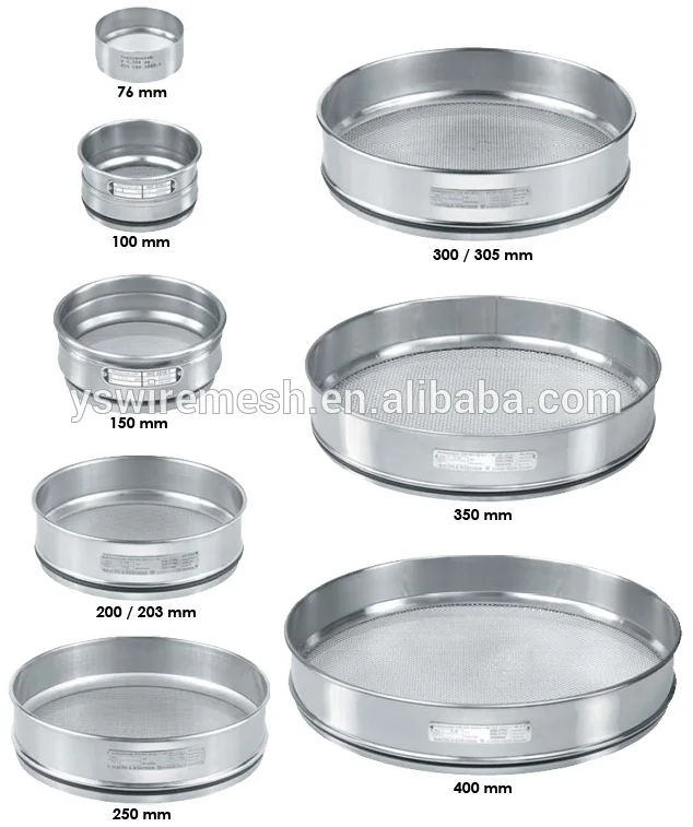 1mm Mesh Size Test Sieve Mesh Filter - Durable & Efficient