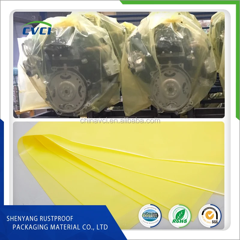 Rustproof Packaging VCI Film & Bag, VCI Woven Fabric Film, Anti-Rust ...