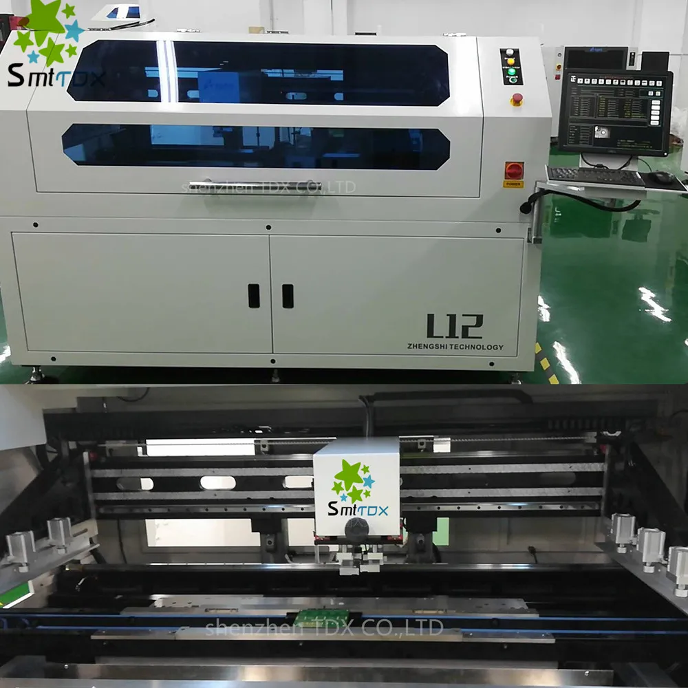 Full Automatic PCB Solder Paste Printing - SMT Vision Screen