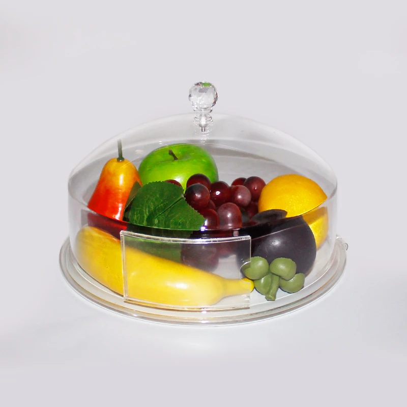Clear Acrylic Plastic Display Table for Food Cookies & Fruits