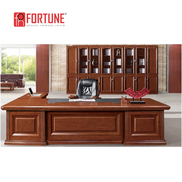 2.4m manager office table HDF classical executive office desk| Alibaba.com