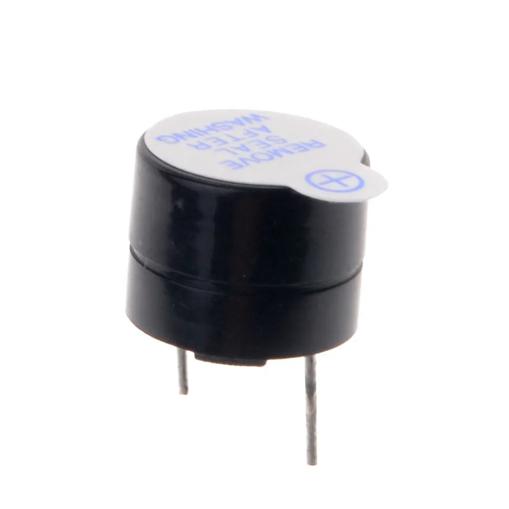 5v Active Buzzer Magnetic Long Continous Beep Tone Alarm Ringer 12mm ...