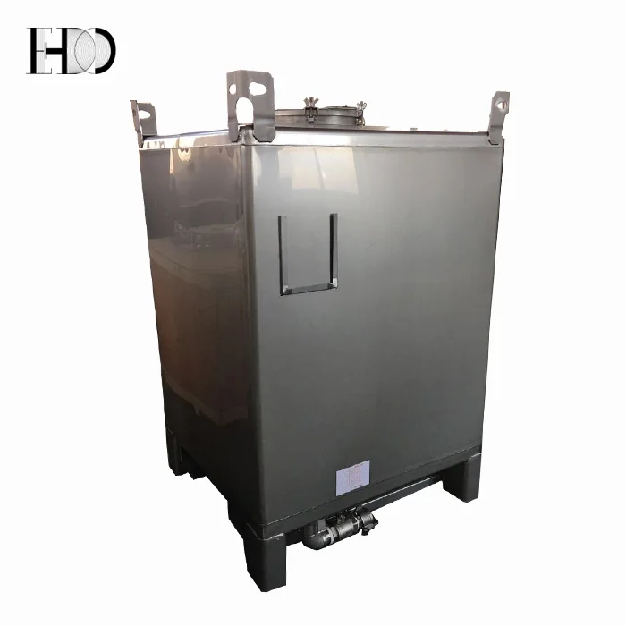 550 gal Intermediate Bulk Container IBC Liquitote Tank with UN31A ...