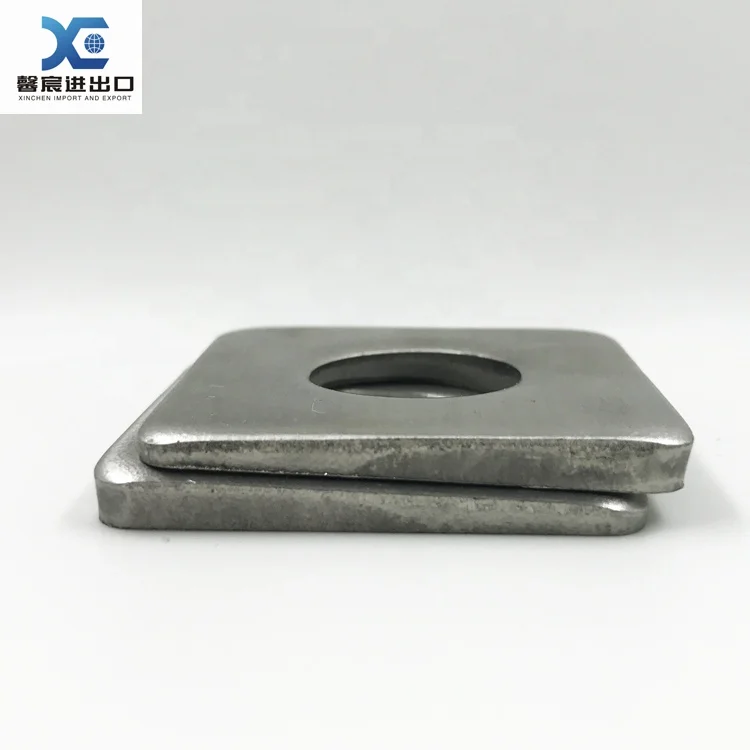 Square Taper Washers A2 Or A4 Stainless Steel Din 434 & 435 Sizes M8 Up To M24 - Buy Ss304 ...