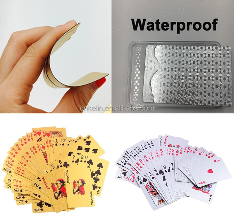 The United Arab Emirates Banknote Design Gold Playing Cards