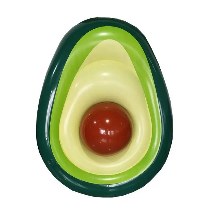 Inflatable Avocado Pool Float - Fun Water Entertainment