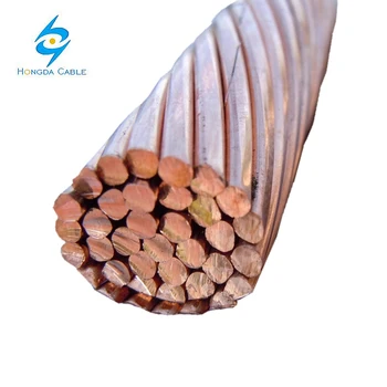 Bare Copper Earth Ground Cable 95mm2 120mm2 150mm2 - Buy Bare Copper ...