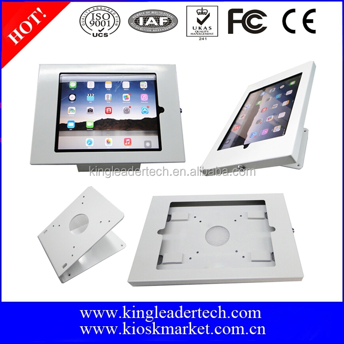 Anti-theft Lockable Tablet Desktop Enclosure And Stand For All Kinds Of ...
