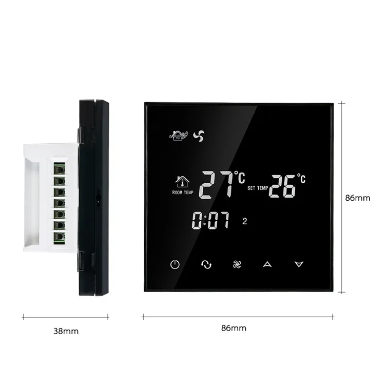 Fan Coil Control Unit Temperature Control High-quality Digital Fan Coil ...
