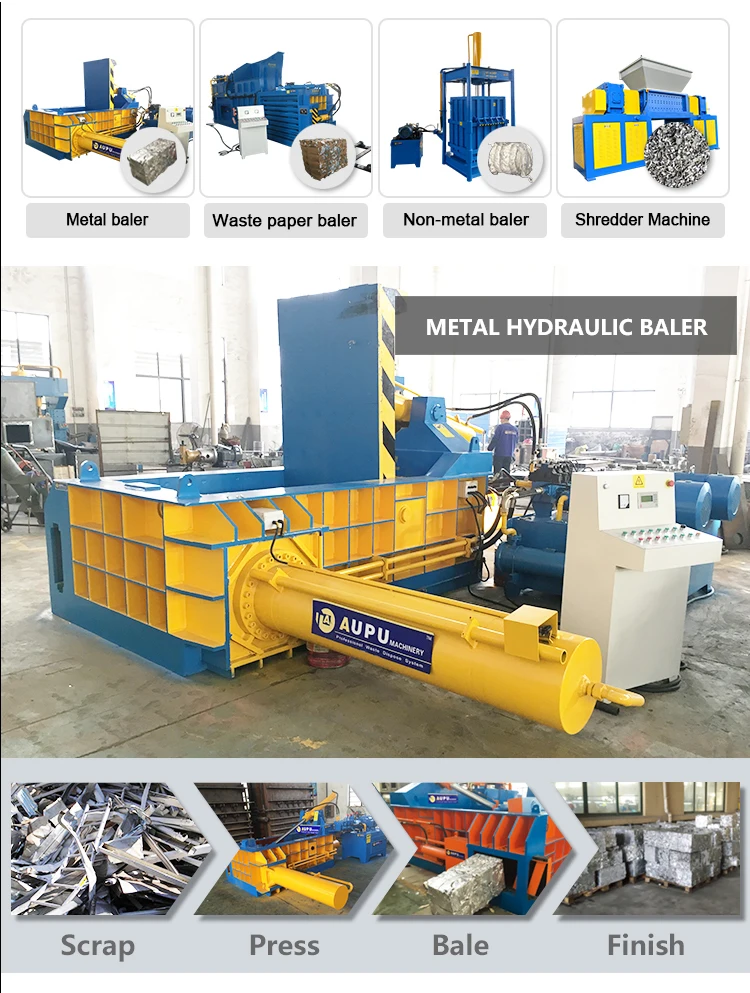 Professional Full Automatic Scrap Metal Balers for Sale