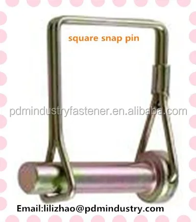 Stainless Steel Double Wire Snap Pin Square Type From Pdm Industry ...