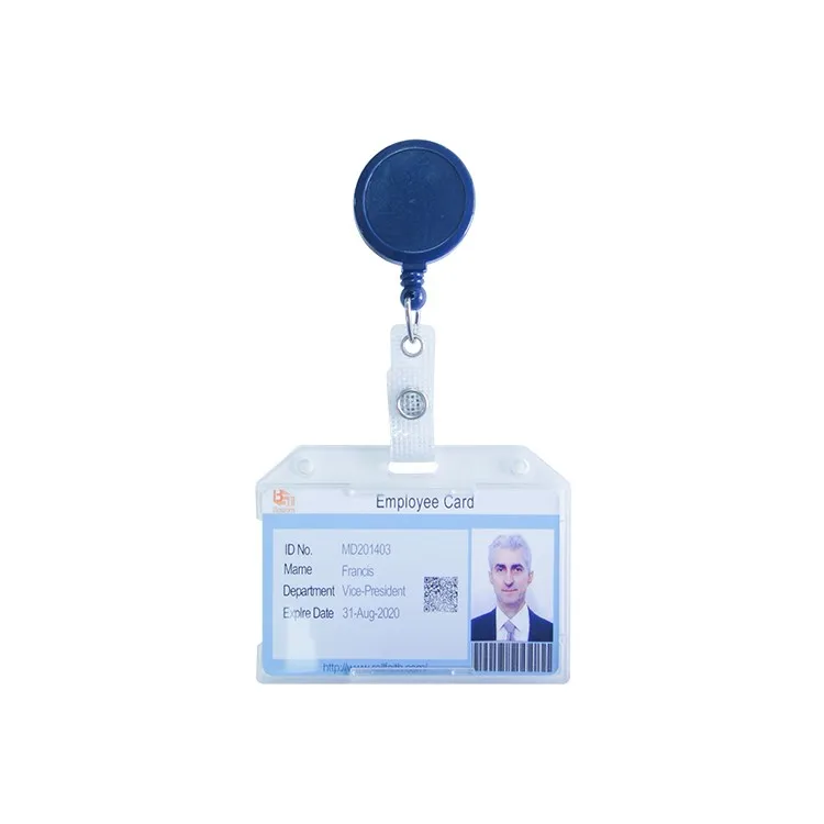 Bestom Premium Retractable Badge Reel With Vinyl Snap And Clip For Belt ...