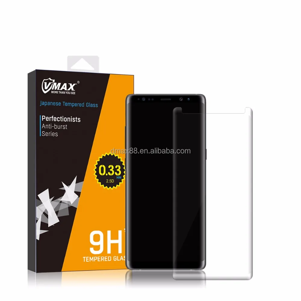 Vmax 3D Curved Edge Tempered Glass for Samsung Galaxy Note 8