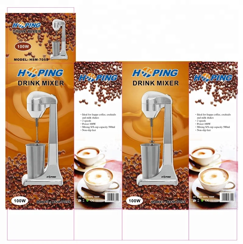Us In Stock Tiktok Hsm -705 Kitchenware Frappe Maker Stand Whisk Drink ...