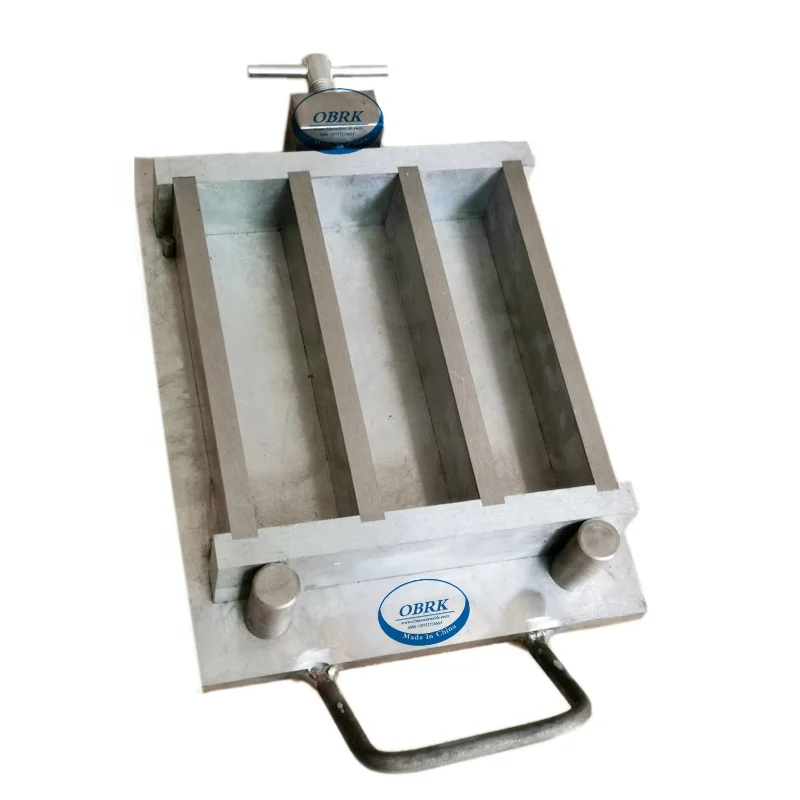 Cement Mortar Three Gang Moulds - EN 196-1 Compliant Testing Equipment ...