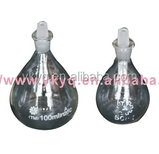 100ml 50ml Laboratory Specific Gravity Bottle/soil Pycnometer - Buy ...