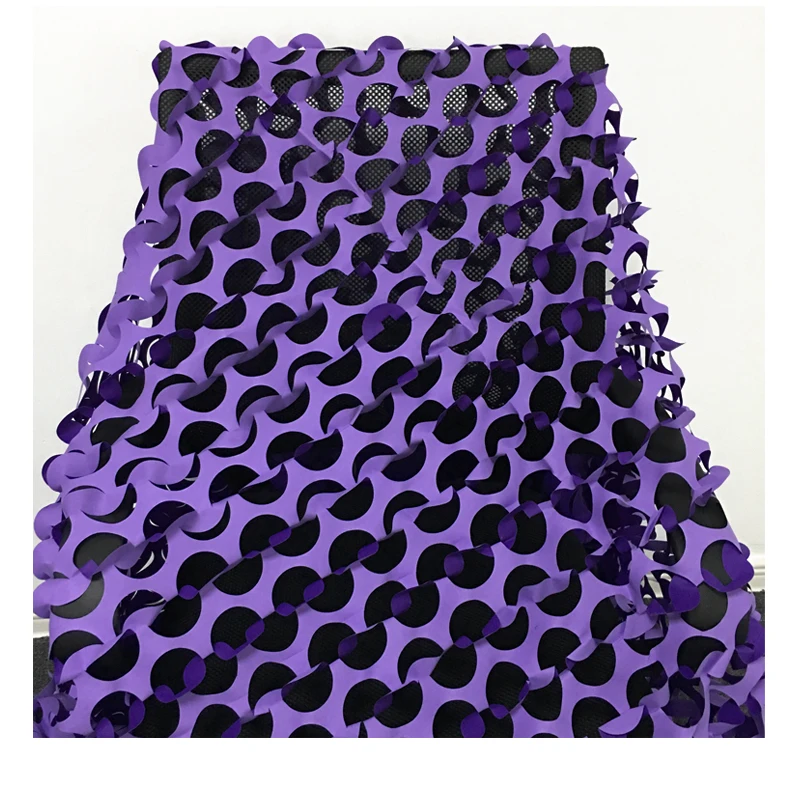 Light Weight Fire Retardant Purple Camouflage Net Outside Use Shading ...