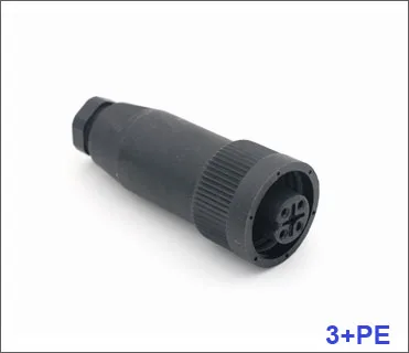 Rd24 Rd30 Ip67 4pin Female Panel Connector 2 Head Panel Waterproof ...