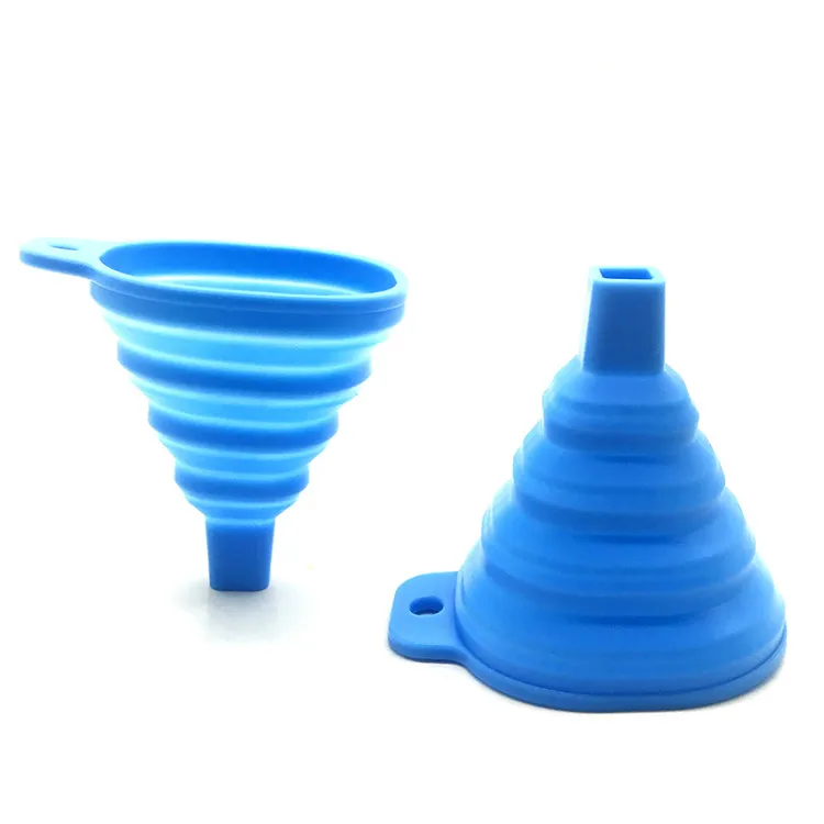BPA Free Silicone Rubber Funnel - Easy to Clean & Sustainable