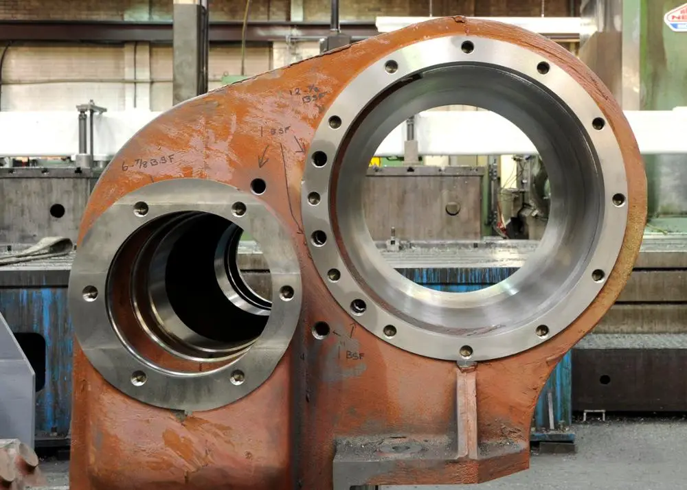 Large Iron Castings 5 Axis Cnc Machining Heavy Precision Milling Steel ...