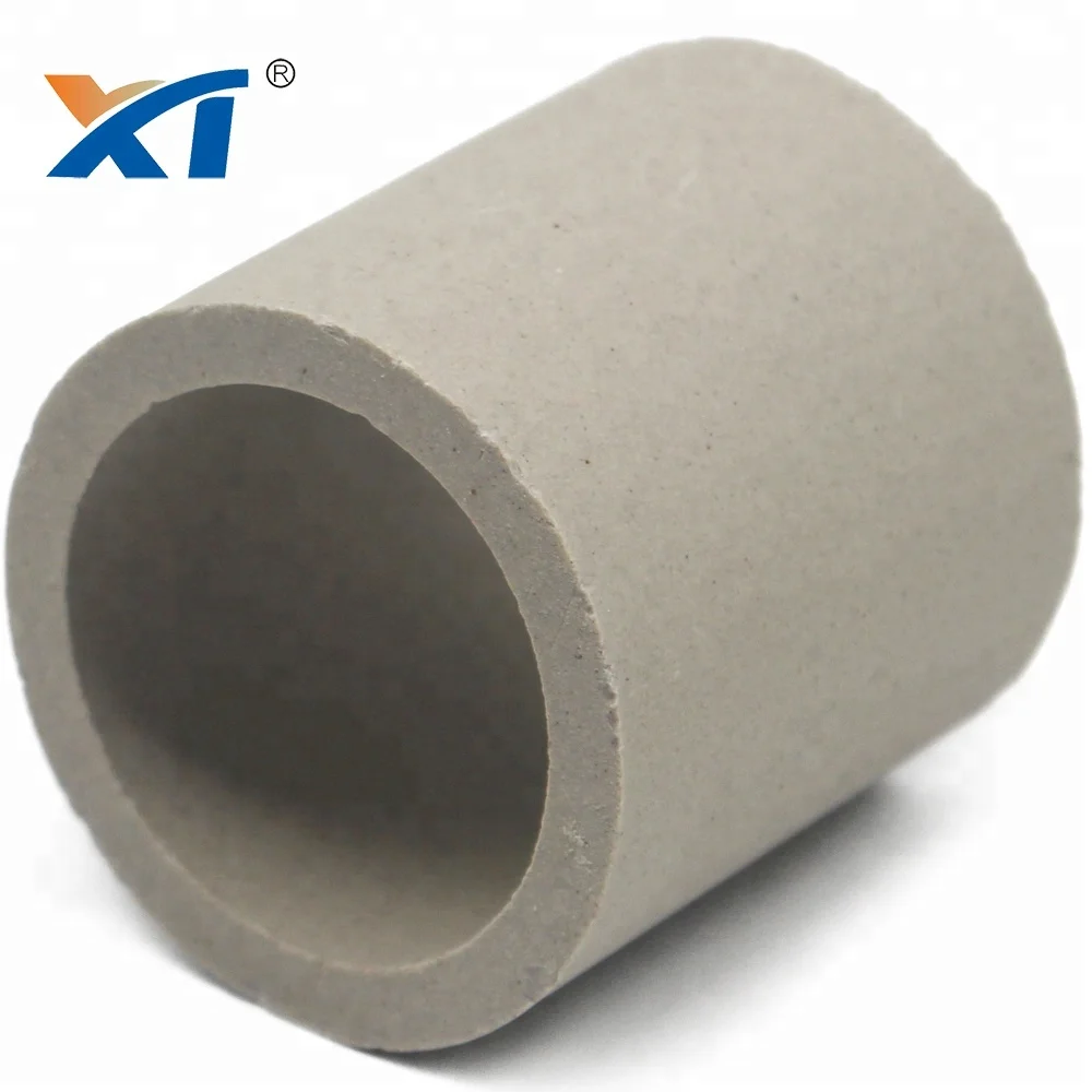6mm Ceramic Raschig Ring For Chemical Distillation Column Packing - Buy ...