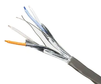 Instrument Cable CVV-SLA 1PX 1.25 Sqmm Al-Mylar Tape Shield, PVC Jacket ...