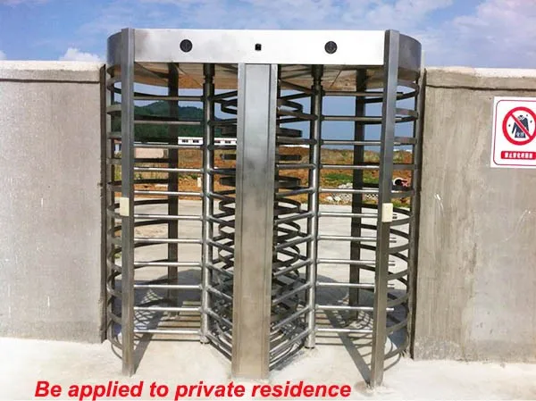 Top Quality Full Height Turnstile 304 Stainless Steel Security Door ...