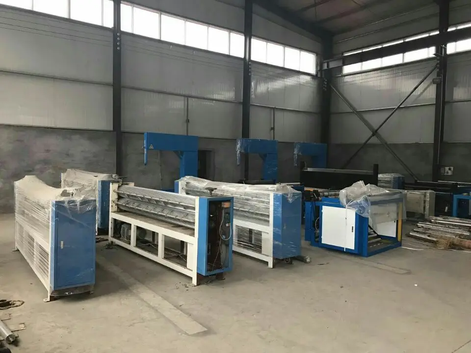 Corrugated Paper Evaporative Cooling Pad Making Machine Production Line ...
