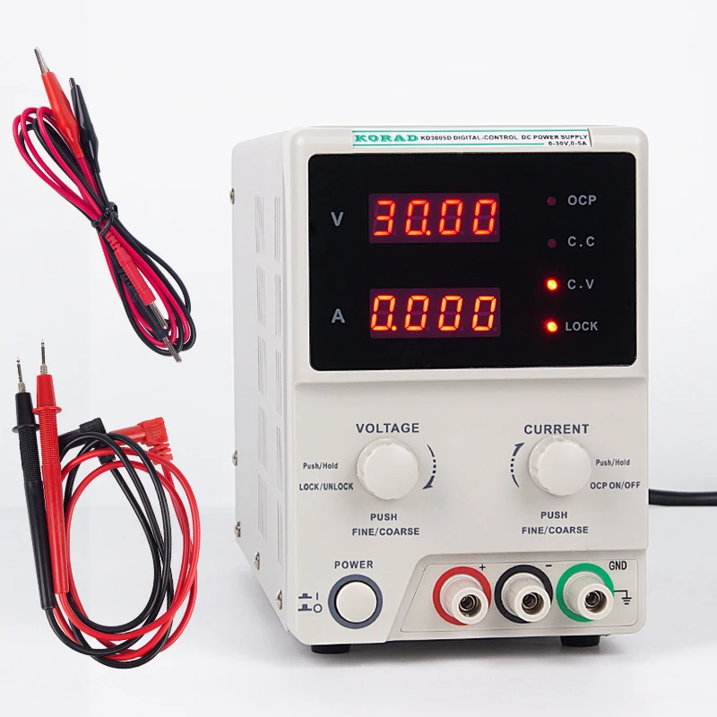 KD3005D High Precision Laboratory Digital Adjustable Linear DC Power ...
