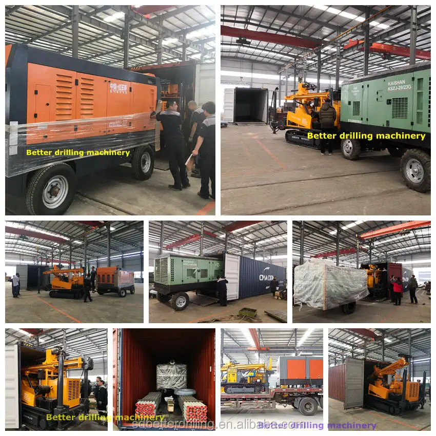 Diesel-Powered Rotary Wireline Retrieval Core Drilling Rig with Max ...