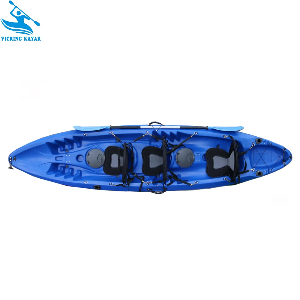 New Fashion Roto-Molded Double Kayaks for 2 Person Fishing