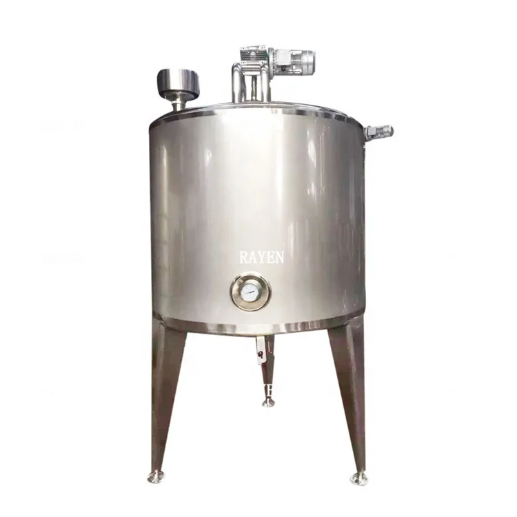 Stainless Steel Steam Jacket tank Heated and Cooling Double Jacketed ...