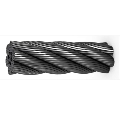 6xk26ws IWRC 34mm Compacted Strand Wire Rope - Tianli