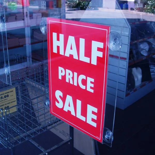 Suction Cup Poster Display for Wall or Window or Cars,door sign holders ...