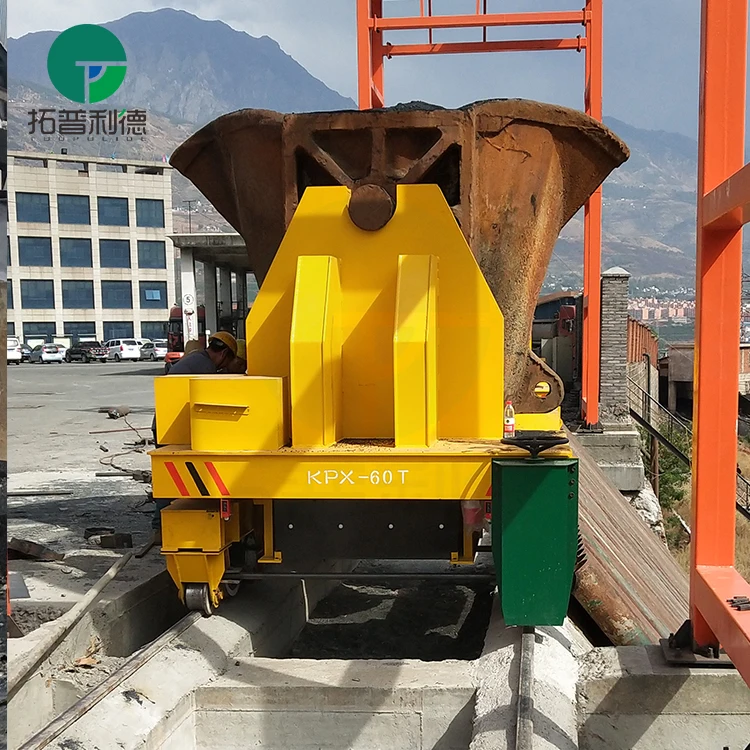 Industrial Use Cast Steel Wheel Battery Drive Rail Ladle Transfer ...