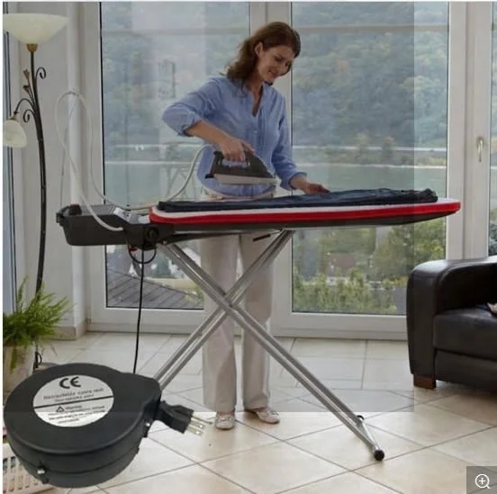 Diy Extension Cord Winder - Retractable Spring Loaded Cable Reel