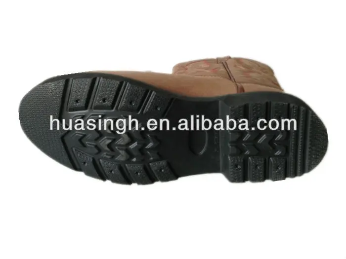 Cr,High-cut Steel Plate Insert Work Boots With Pull Loops Anti-oil ...