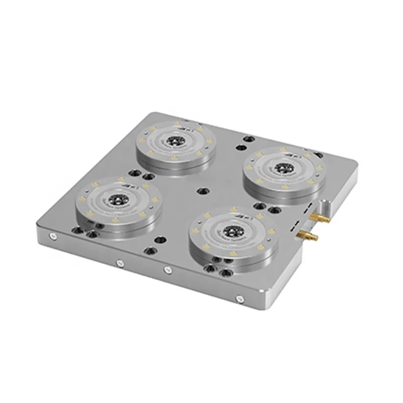 Zero Point Clamping System Pallet Four Station Foundation Plate - Buy ...