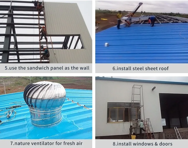 V840 V900 Roof Wall Color Corrugated Panels - Durable Steel