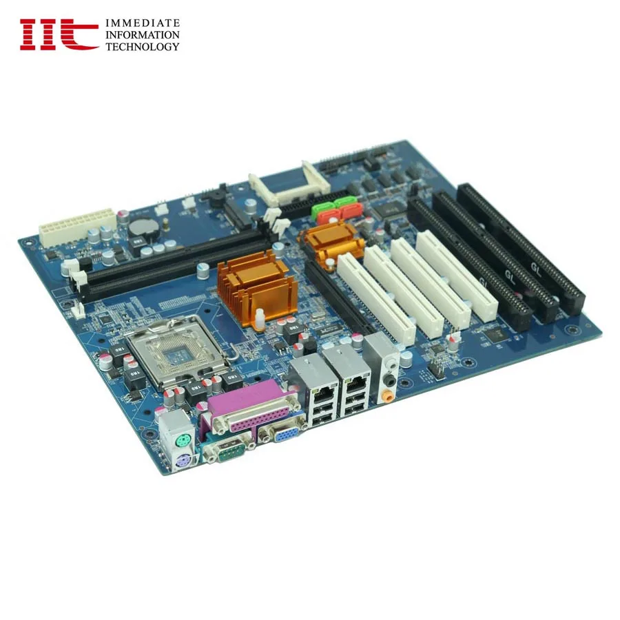 DVR Motherboard G41 LGA775 - Quad Core Support & 3 ISA Slots