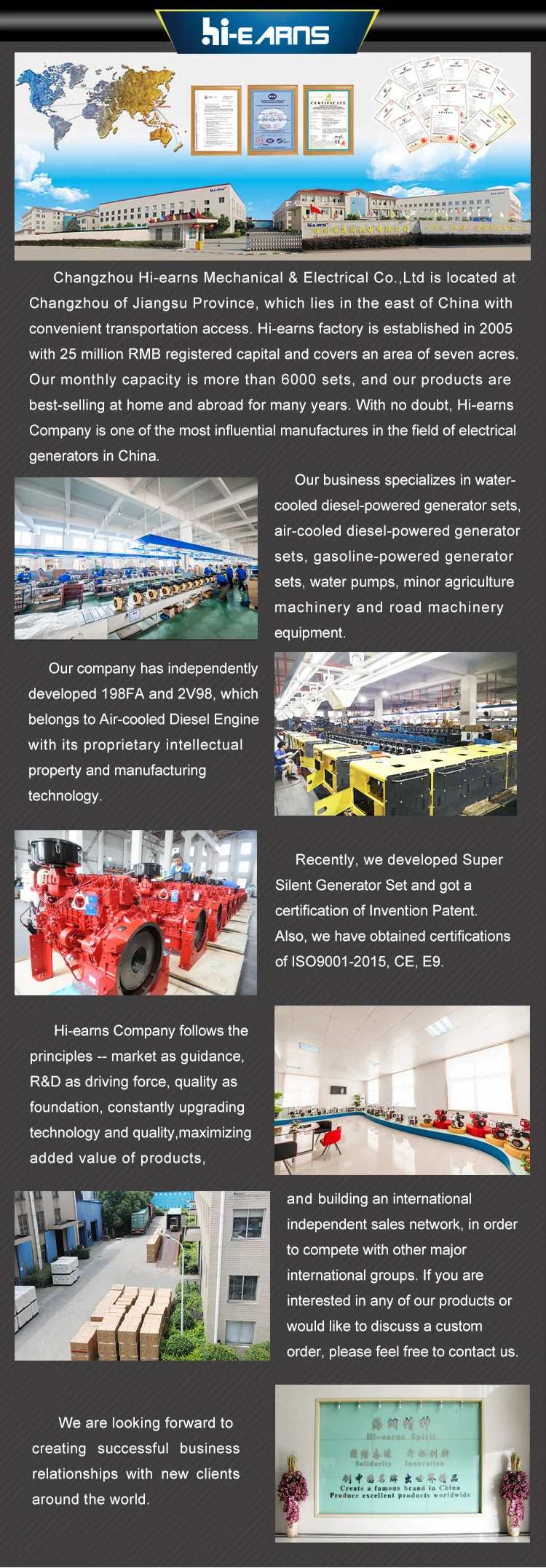 30HP Two Cylinder Diesel Engine - Competitive Price & 1 Year Warranty