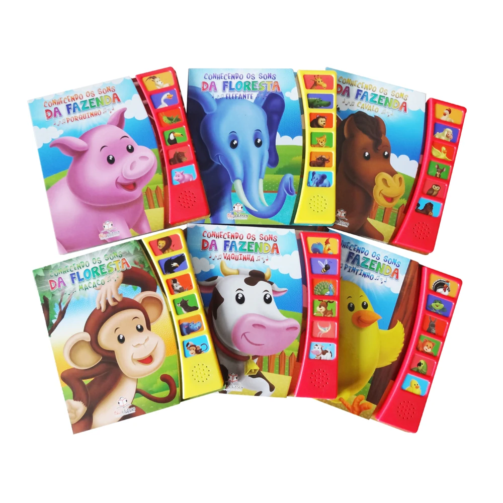 Wholesales Baby Fancy Story Book With Different Adorable Animal Faces ...