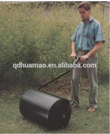 30L Heavy Duty DIY Lawn Roller Water/Sand Filled Gardening Tool ...