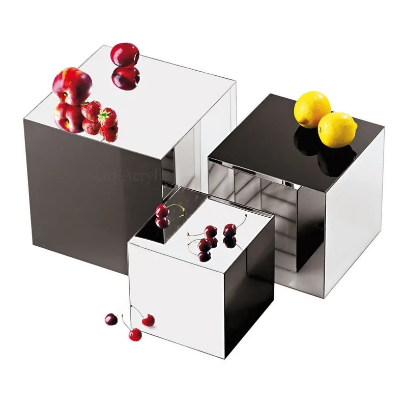 5 Sided Acrylic Cube Riser - Eco-Friendly Display Stand