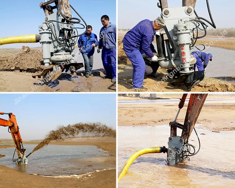 Sand Pump Agitator Hydraulic Sand Suction Pump Submersible Sand Slurry ...