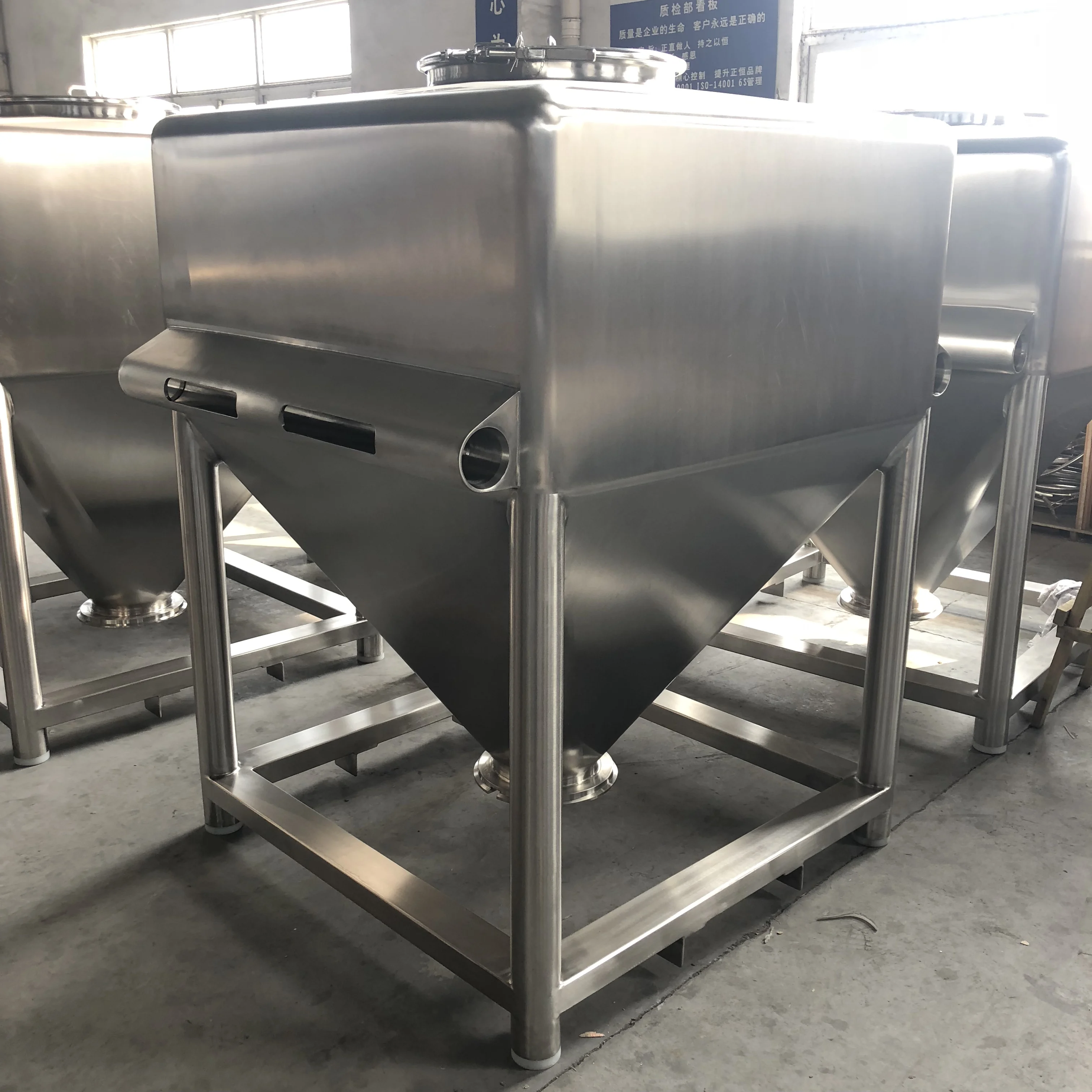 Alibaba.com: Stainless Steel Square IBC Tank, 1000L capacity, CE ...