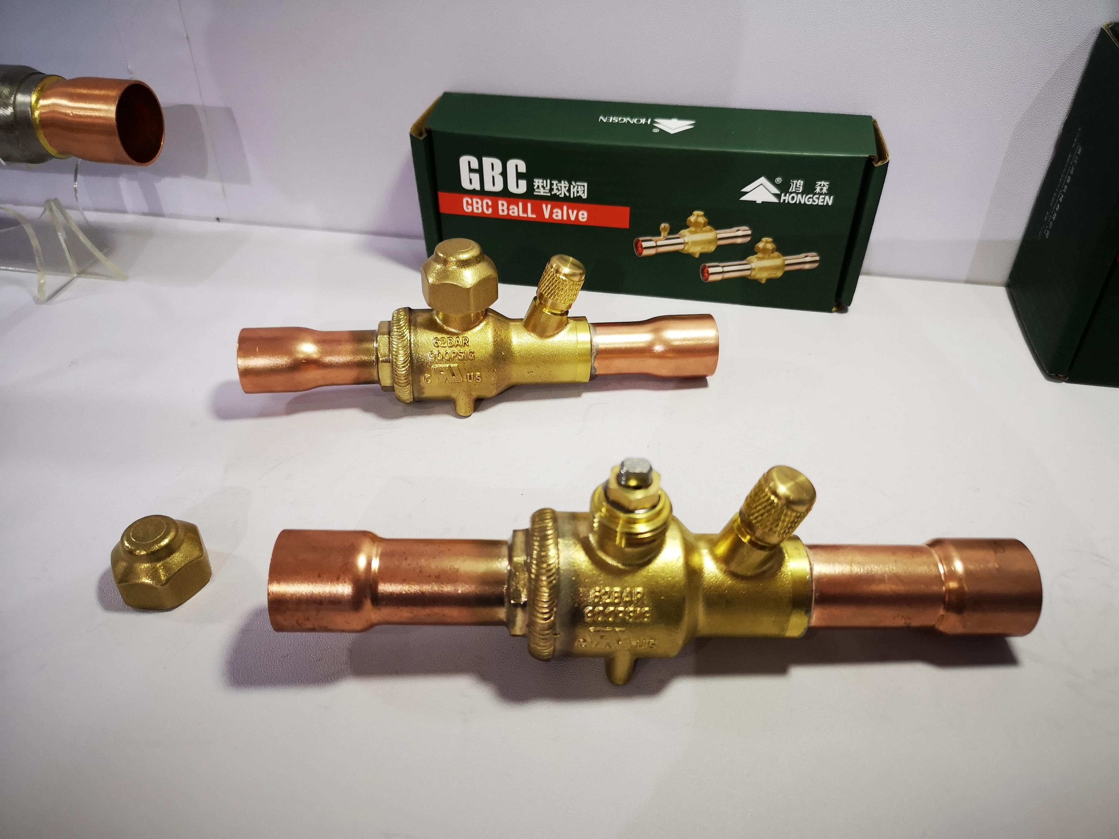 Hongsen Model Hbc Ball Valve For Refrigeration System Ac Ac Two Direction Flow Buy Ball Valve