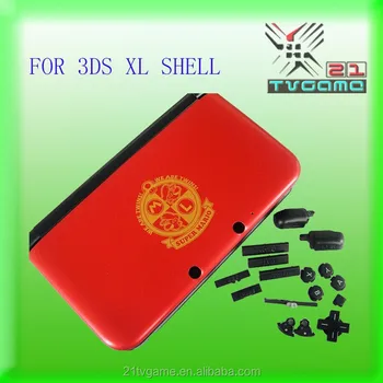 New Color Mario Replacement Shell For Nintendo 3ds Xl In Red Color,For ...