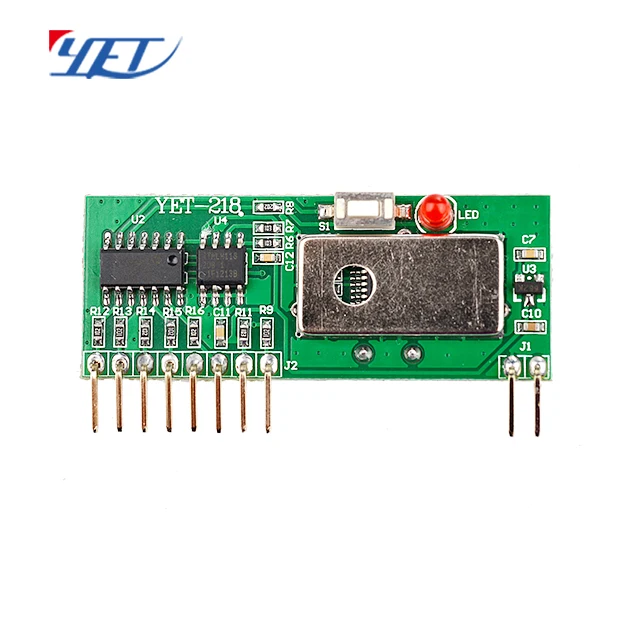 YET218 Superheterodyne Module ASK Decoding RF Function RF Wireless Receiver Module